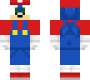 Somari the Plumberhog | Minecraft Skin