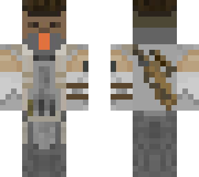 Apex Legends Gibraltar w/ armor, arm shield, and a rifle on the back ...