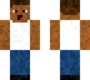 CJ funny face | Minecraft Skin
