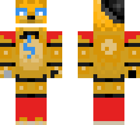 Glamrock freddy | Minecraft Skin