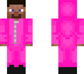 pink steve | Minecraft Skin