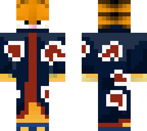 Akatsuki Garfield | Minecraft Skin