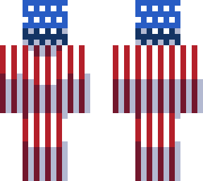 American flag | Minecraft Skin