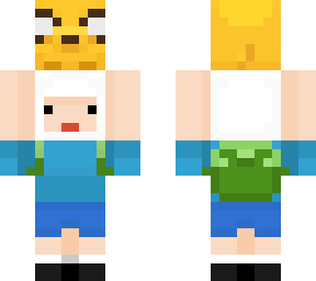 Adventure Time Jake Minecraft Skins