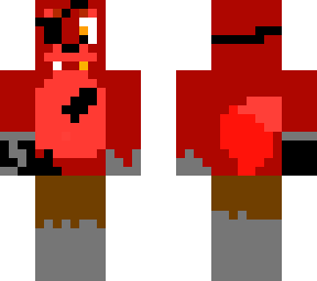 Fnaf AR Foxy | Minecraft Skin