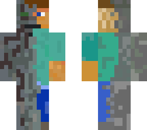 Half Robot | Minecraft Skins