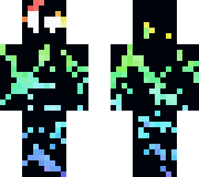 Painted cracks | Minecraft Skin