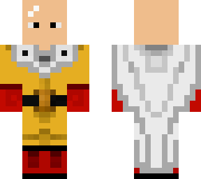 Saitama *One Punch Man* | Minecraft Skin