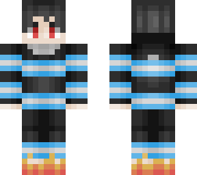 shinra kusakabe | Minecraft Skin