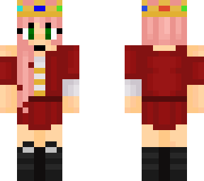 Technoblade Girl - V2 | Minecraft Skin