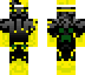 Yellow Enderman | Minecraft Skin