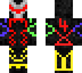 4 color omega skin yafi mc pro7 skin | Minecraft Skin