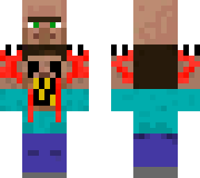 Evil Steve carrying Jerry's head | Minecraft Skin