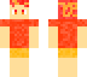 Fire Prince | Minecraft Skin