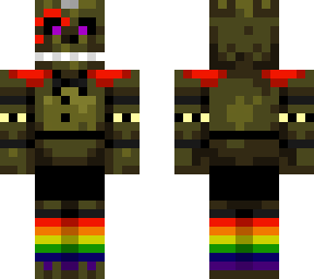 Glamrock Springtrap | Minecraft Skin