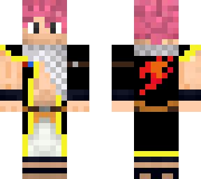 natsu dragneel | Minecraft Skin