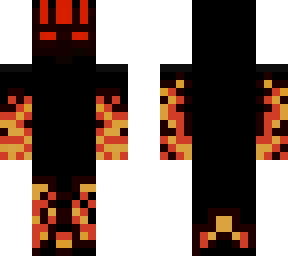 The Fire Entity | Minecraft Skin