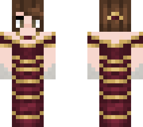 Acelina Latimer's Ruffle Dress | Minecraft Skin