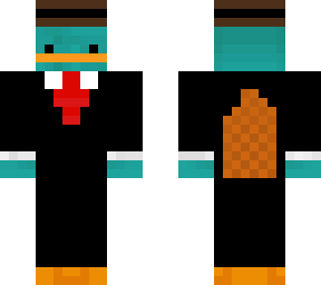 agent_P | Minecraft Skin