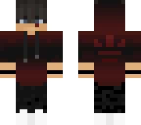 Emo dude with a little scar on his face | Minecraft Skin