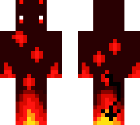 Fire Demon | Minecraft Skin