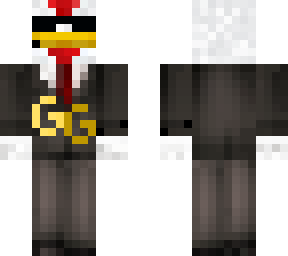 GG Fbi Chicken | Minecraft Skin