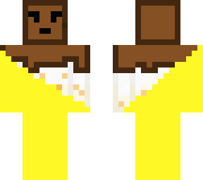 Half gold bruh smores | Minecraft Skin