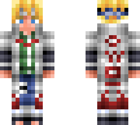 Minato Namikaze | Minecraft Skin