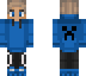 Blue eboy skin | Minecraft Skin