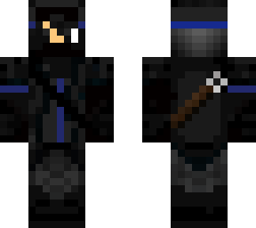 Blue Hunter Modified | Minecraft Skin