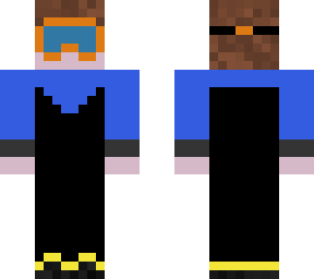 no d mask in wetsuit | Minecraft Skins