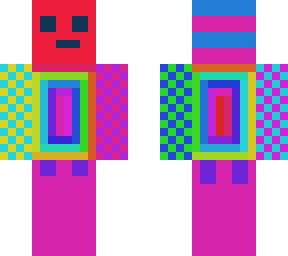 Color Man | Minecraft Skin