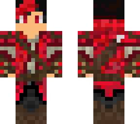 Cool Red Skin | Minecraft Skin