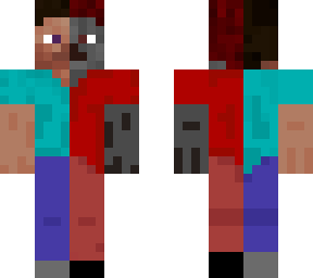 corrupt steve | Minecraft Skin