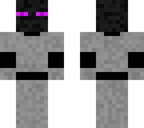 Enderman with armour | Minecraft Skin