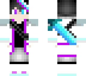purple swordsman | Minecraft Skins