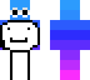 purple blue fade dream | Minecraft Skin