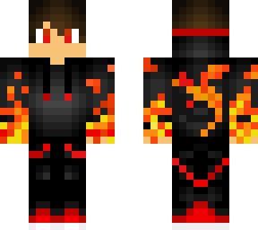 Red dragon boy | Minecraft Skin