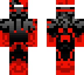 Red Enderman | Minecraft Skin