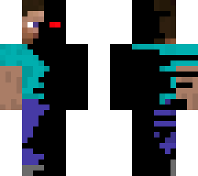 The Half Demon Steve | Minecraft Skin