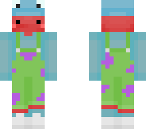 Tomato Patrick Star Overalls | Minecraft Skin