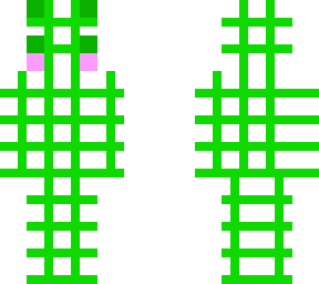 Wireframe Baku | Minecraft Skin