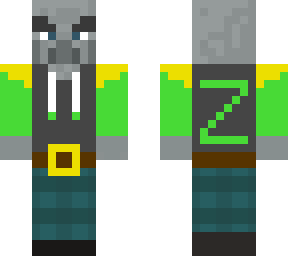 ZARVALD vindicator head | Minecraft Skin