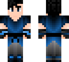 Black Belt Combat suit | Minecraft Skin