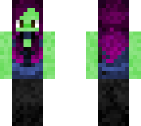 Gamora - Guardians of the Galaxy | Minecraft Skin