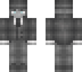 Shadow Black Man Gray Minecraft Skins