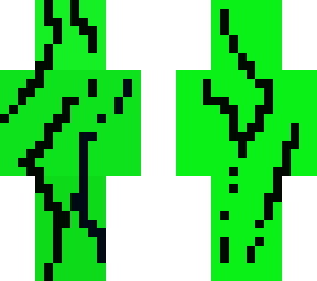 Melted Green | Minecraft Skin