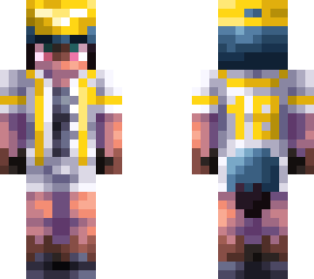 Michiru Kagemori (Baseball) | Minecraft Skin