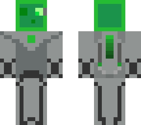 slime in mech suit | Minecraft Skin