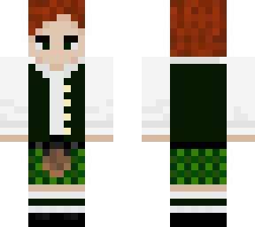 Traditional Ireland Clothing | Minecraft Skin